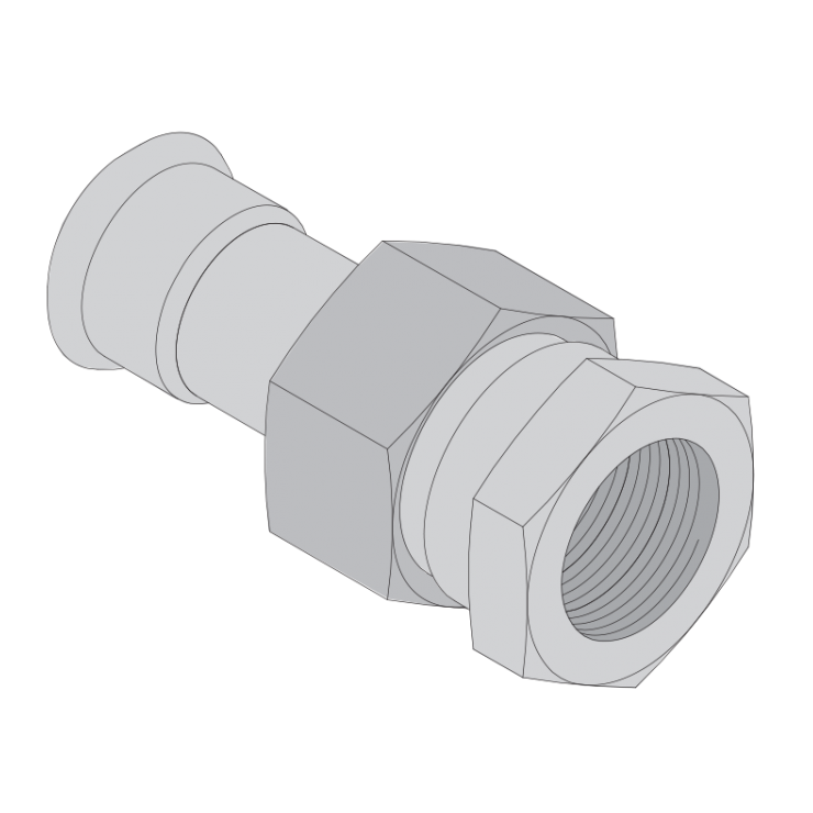 Pipe & Fittings | Hydropress FI Union, Socket - FI BSP